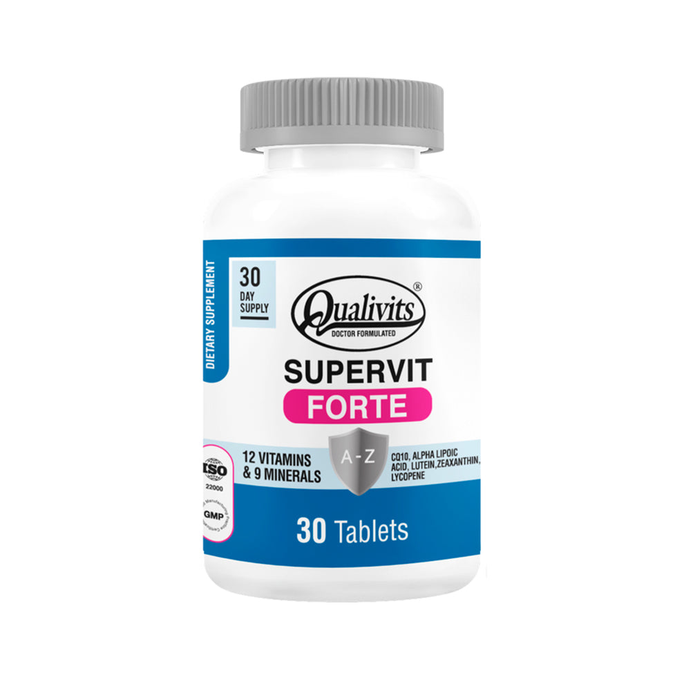 Multivitamínico Supervit Forte x 30 Cápsulas | Qualivits – Odín Uruguay